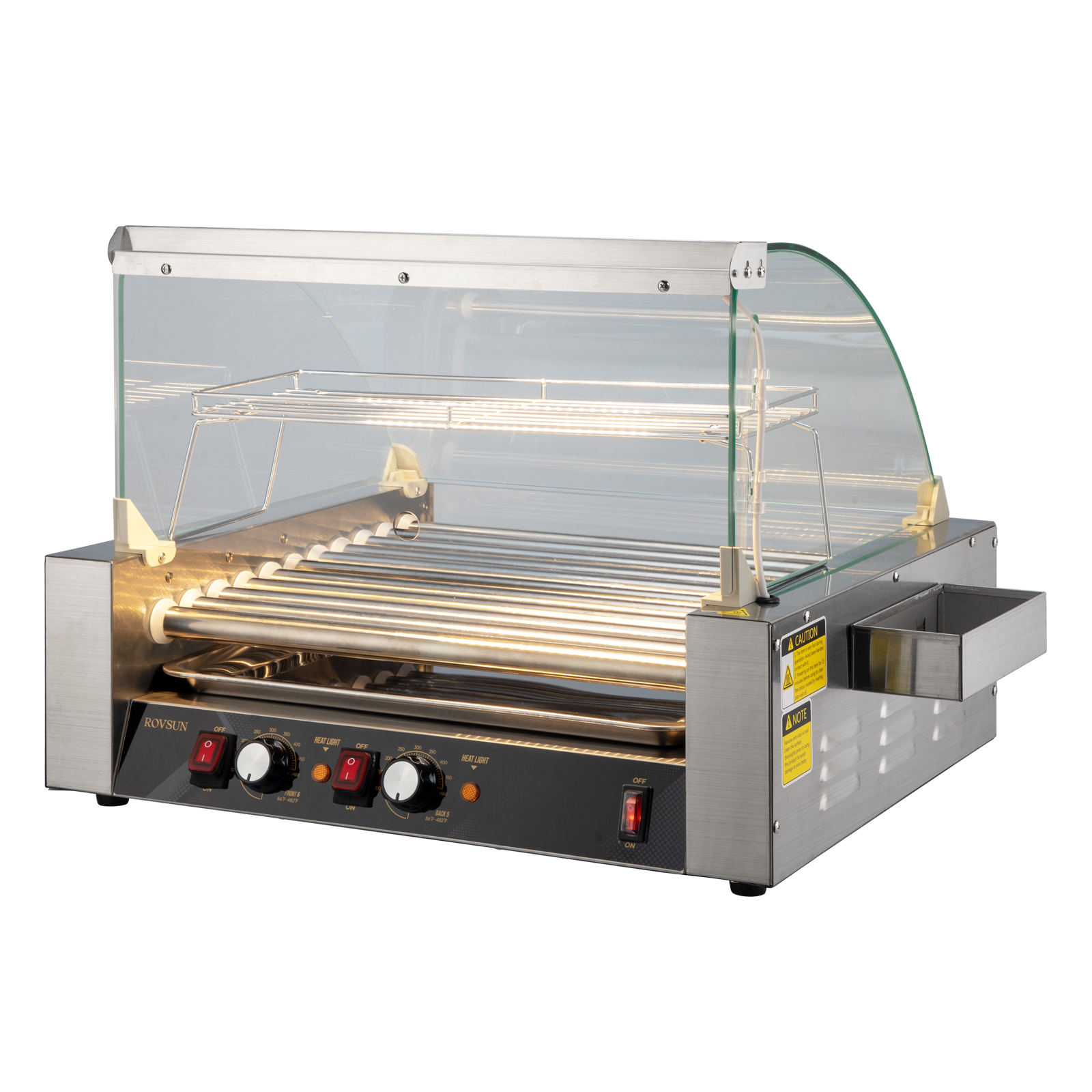 Commercial Electric 18/30 Sausage Hot Dog 7/11 Roller Grill Cooker ...