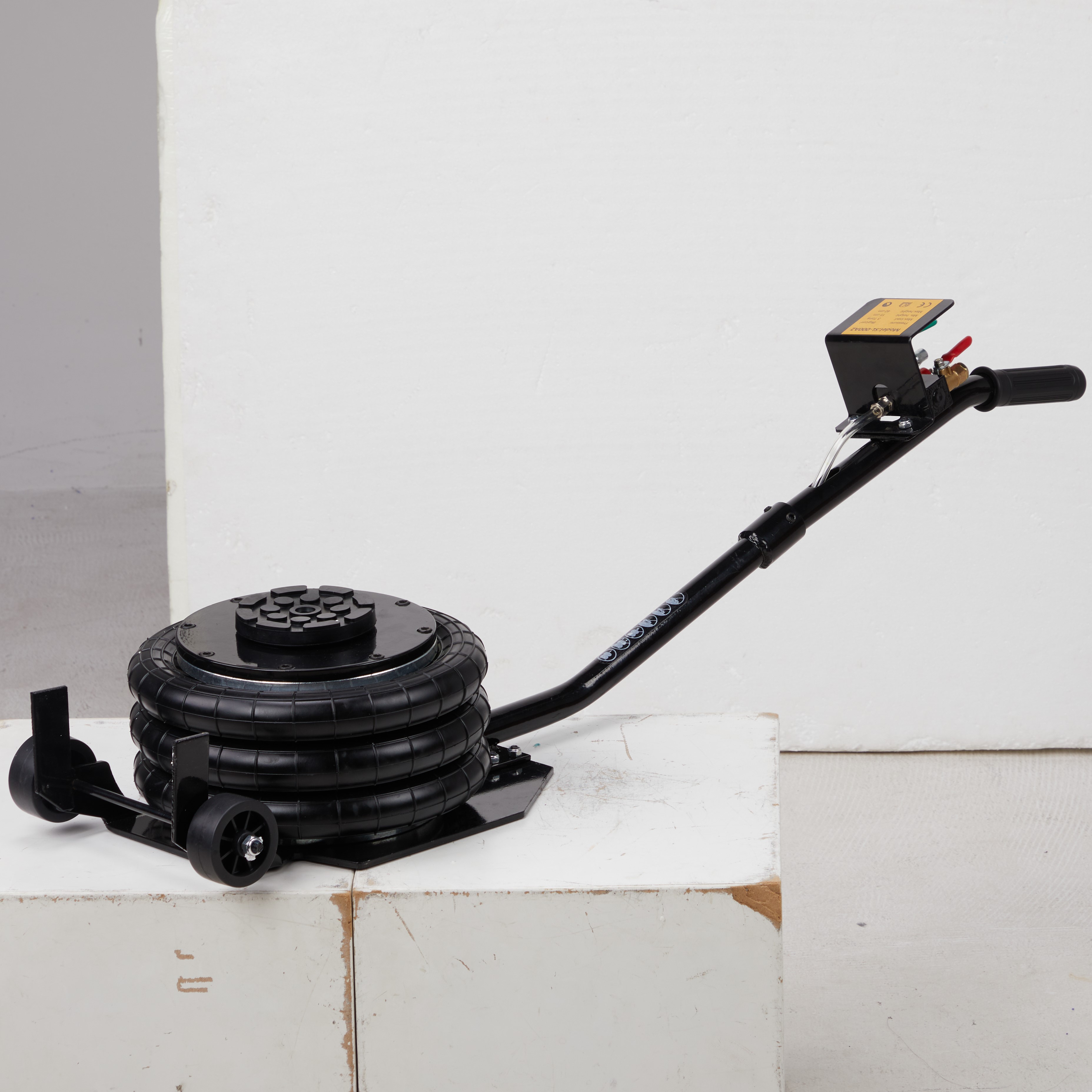 5 Ton Triple Bag Air Pneumatic Jack Lift Up to 15.75 Inch, 3-5S Fast ...