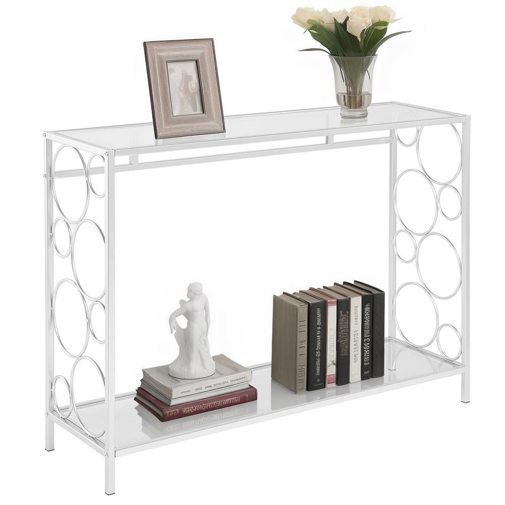 Indoor Entryway Hall Corridor Console Tables Accent Open Shelf Home ...
