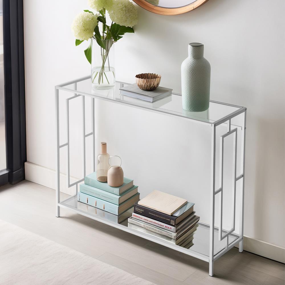 Indoor Entryway Hall Corridor Console Tables Accent Open Shelf Home ...