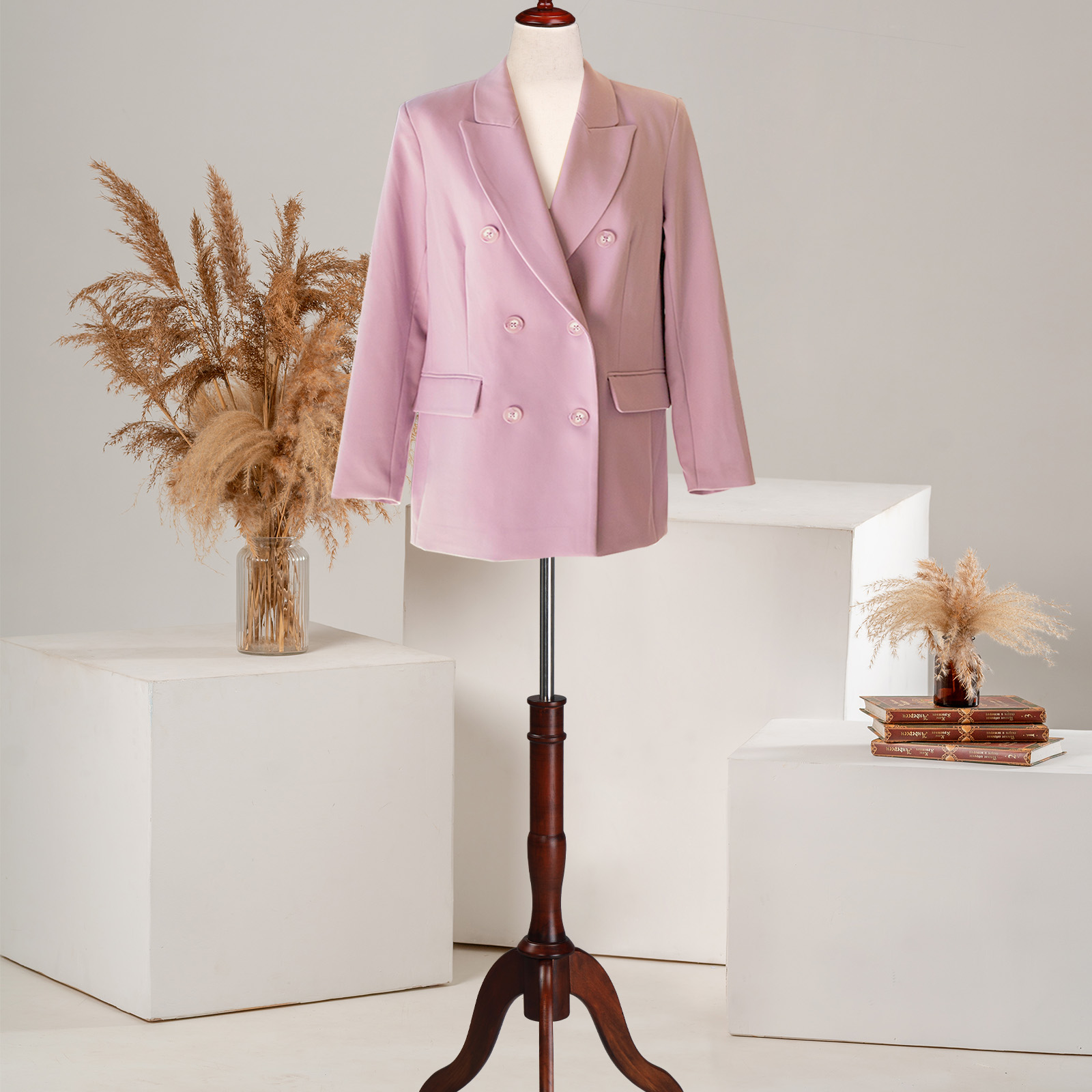 Female Dress Form Mannequin Torse Body w/ Adjustable Wood Stand ...