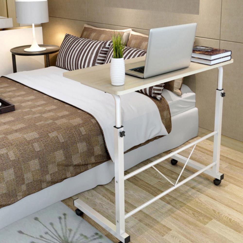 Rolling Height Angle Adjustable Laptop Sofa Desk Overbed Food Tray ...
