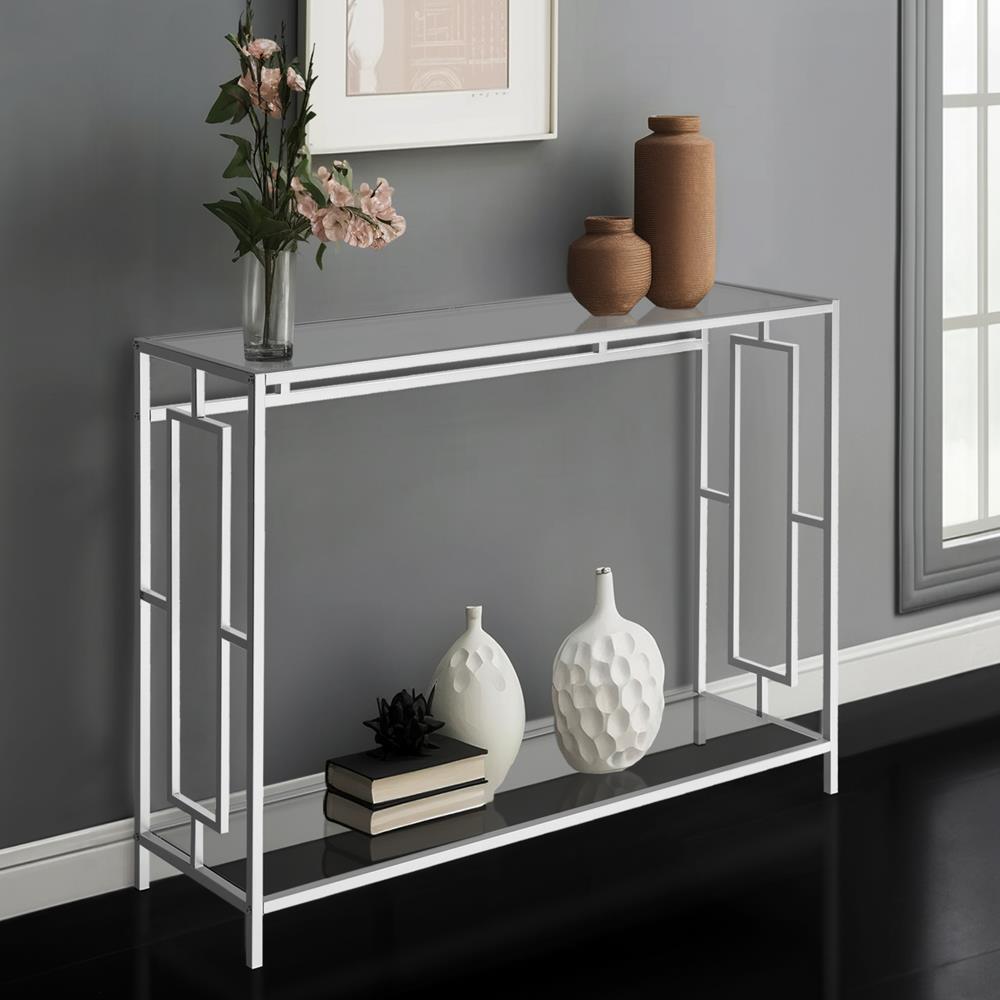 Indoor Entryway Hall Corridor Console Tables Accent Open Shelf Home ...