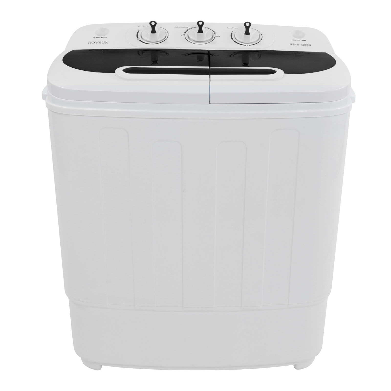ROVSUN 15LB Portable Washing Machine, Mini Washer with Spin Dryer ...