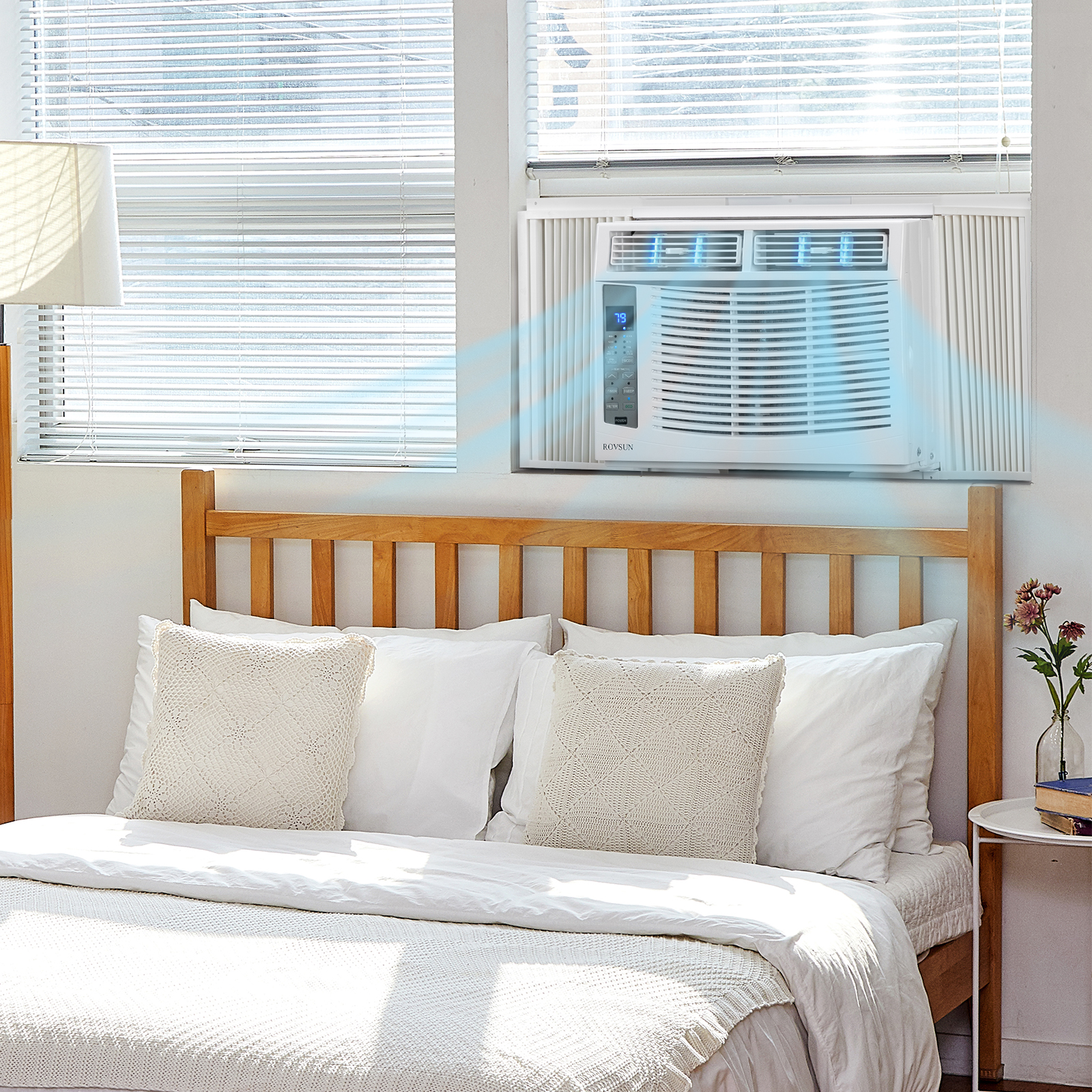 5000-6000BTU Window Air Conditioner, Energy-Saving Window AC Unit ...