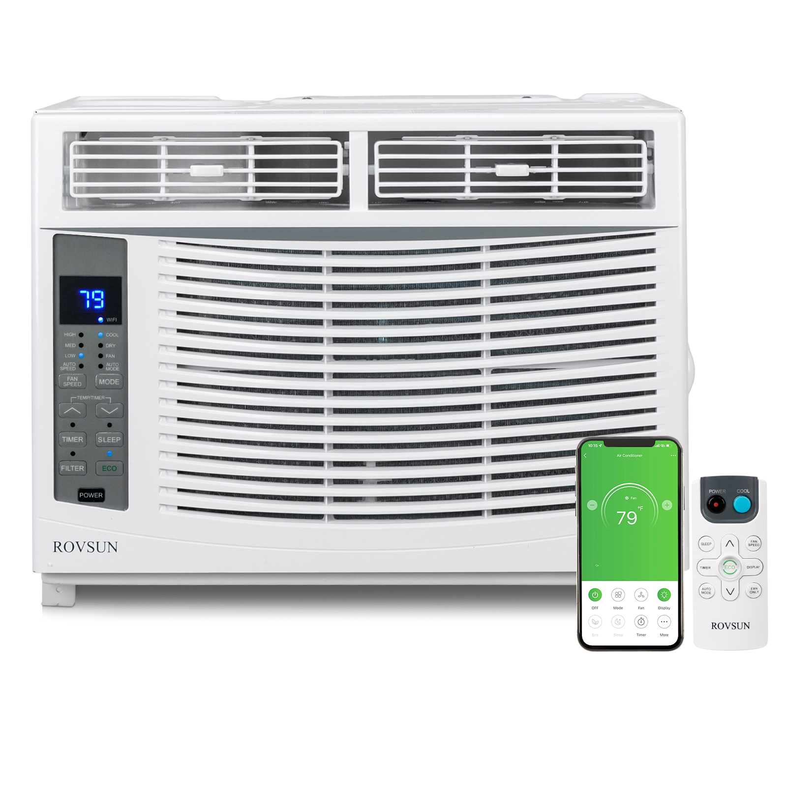 5000-6000BTU Window Air Conditioner, Energy-Saving Window AC Unit ...
